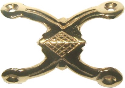 Antique Trunk Clamps | Edge | knee | slat | hearts | decorative