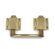 Cast Brass 3-Piece Traditional English Table Keeper Fork